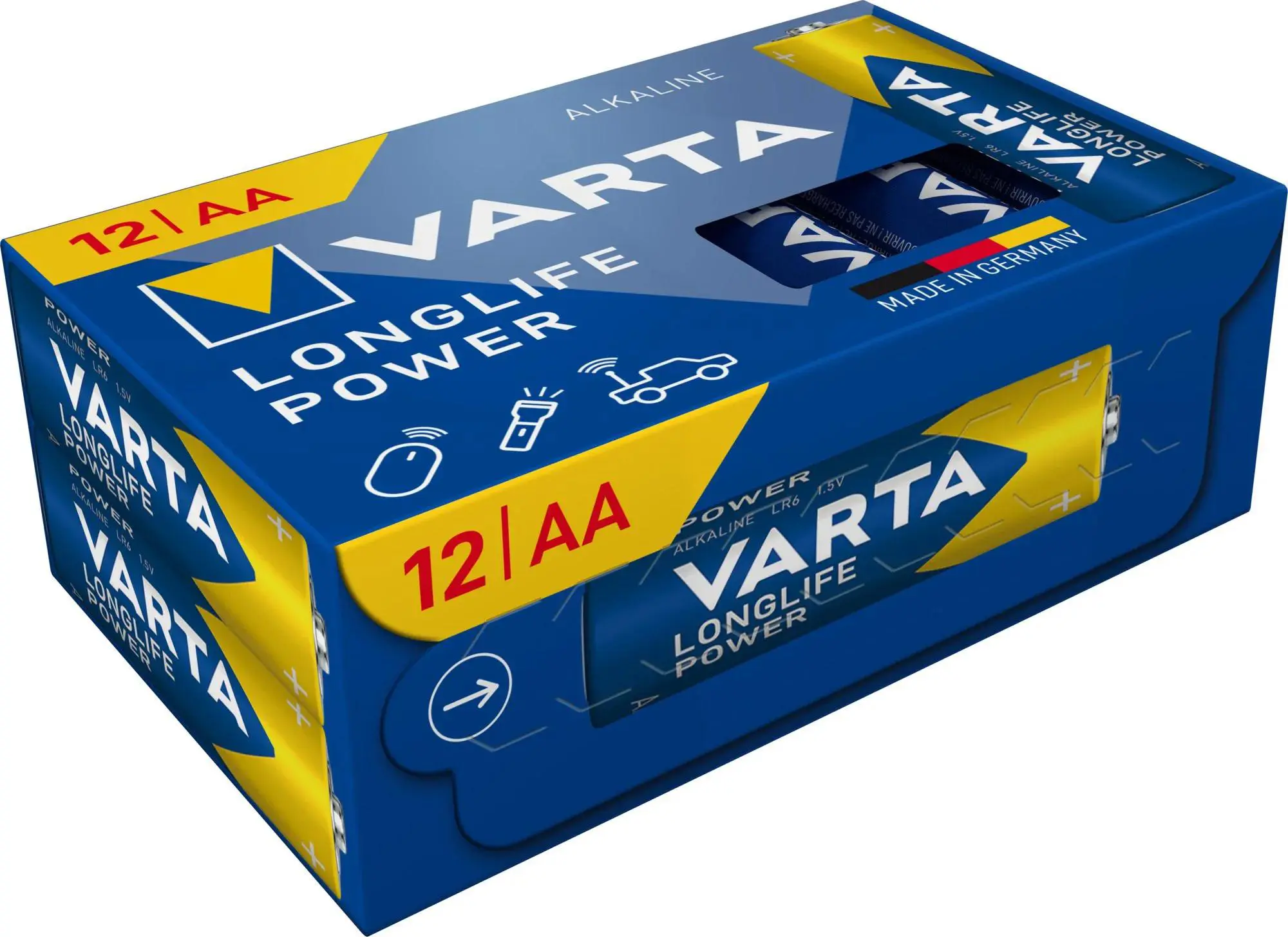 Varta Longlife Power AA / Cube 12 | 04906 121 132