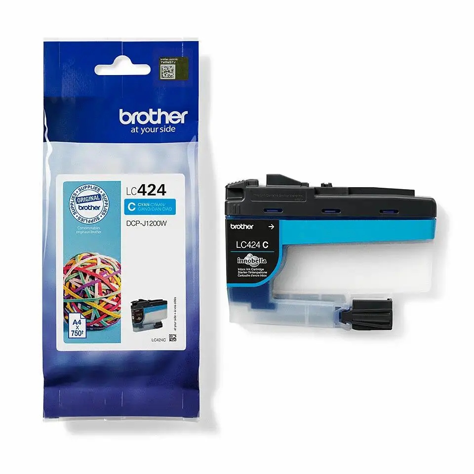BROTHER LC 424 C ORIGINAL | LC424C | Ink cartridges