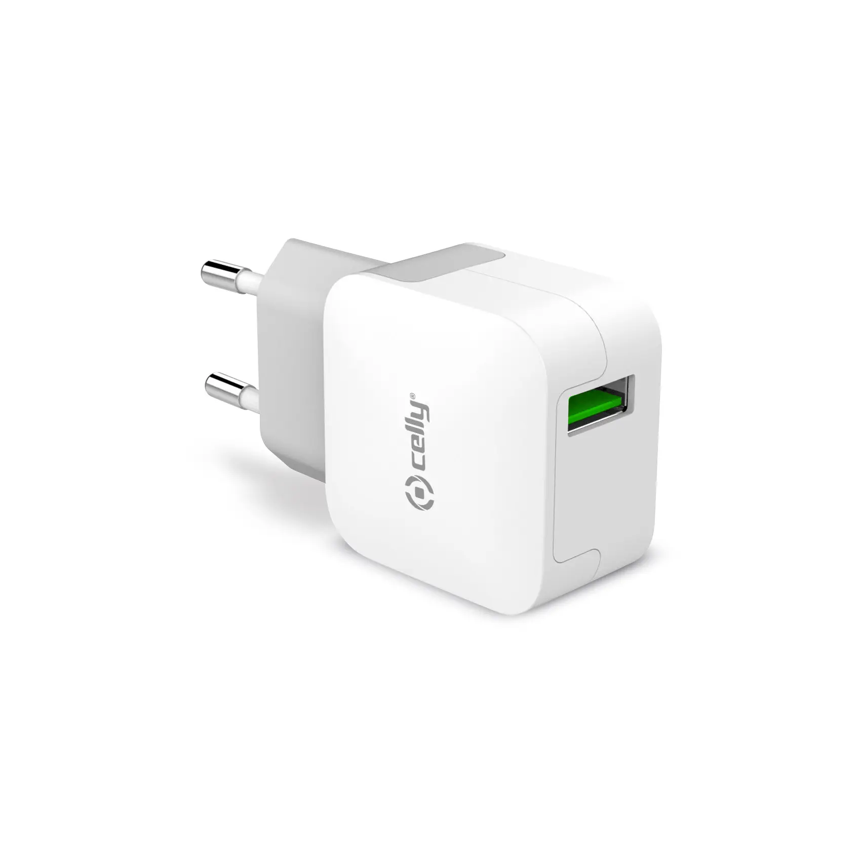 Home charger USB 2,4A with Turbo Charge White | TCUSBTURBO