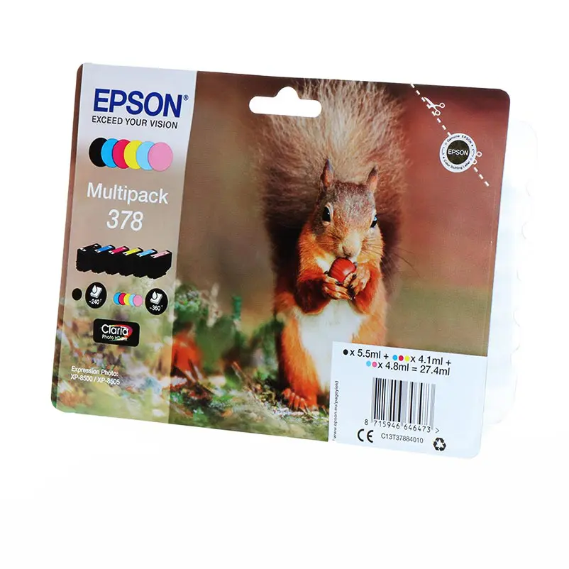 Epson 378 Multipack ORIGINAL | C13T37884010 | Ink cartridges