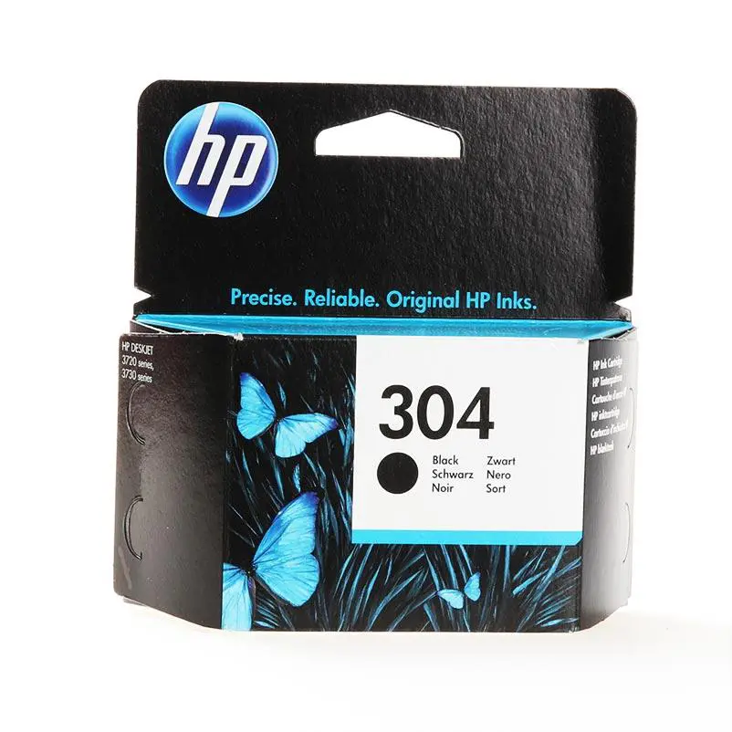 HP 304 BK ORIGINAL | N9K06AE | Ink cartridges