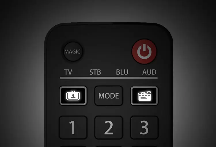 Remote control Evolve 4 | URC7145 | Smart media