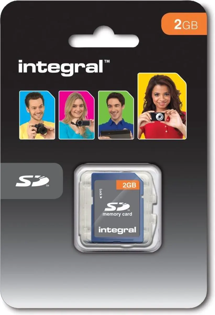 SD Card 2GB Class 4 | INSD2GV2NDB | Smart media