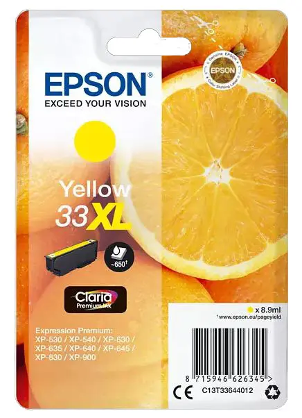 EPSON 33 Y | E089OS | Ink cartridges